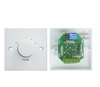 China AT-460 60W Volume Control Switch White Color Speaker Wall Mount Volume Control for sale