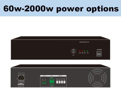 China 60W Audio Power Amplifier 80-16KHZ High Quality OEM ODM Rectangle Shape for sale