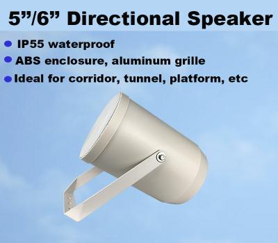 China 10w/5w 5 Inch Full Range Speaker IP55 Waterproof Projector Speaker ABS Material Loudspeakers OEM ODM for sale