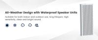 China 100V OEM ODM Waterproof Sound Column Speaker 20W Aluminum Material for sale