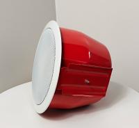 China 5-inch Fireproof Speaker 100V 6w/3w/1.5w/0.75w Red Dome Ceiling Speaker Fire Alarm Speaker OEM ODM Factory Direct Sale for sale