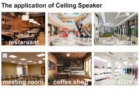China 8-inch 40W Coaxial Speaker Passive Loudspeaker High Quality PA System for sale