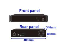 China MP3 400W 650W Bluetooth IP Amplifier IP Network PA System for sale
