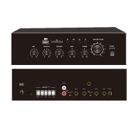 China 35W FM/Bluetooth/MP3 Class AB Table-top Small Amplifier 3 MIC Two-channel Amplifier for sale