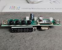 China Bluetooth FM Radio Module with LED Display DC 5V/12V Optional Power Supply for Amplifier Upgrade for sale