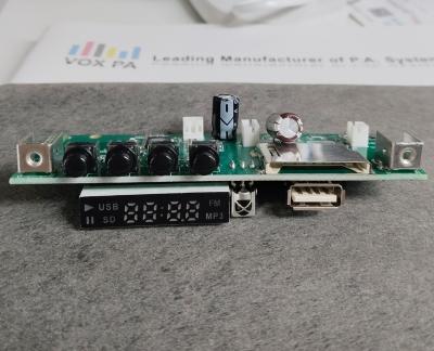 China Bluetooth FM Radio Module with LED Display DC 5V/12V Optional Power Supply for Amplifier Upgrade for sale