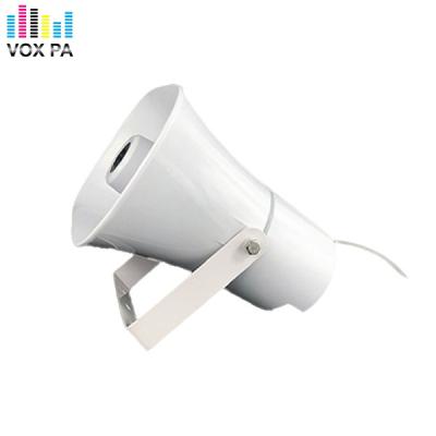 China 10w/5w Horn Speaker 100V ABS Plastic Material IP65 Waterproof Loudspeaker OEM ODM Factory Direct Sale for sale