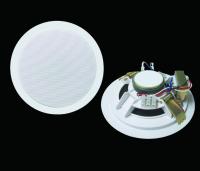 China 6W 100V 5-inch Full Range Speaker ABS Ceiling Speaker Plastic PA System With Spring Clamp OEM ODM for sale