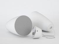 China 4-inch Two Way Speaker Good Sound OEM ODM 20W/10W/5W/2.5W Hanging Speaker White Color for sale