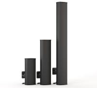 China 3 Inch IP65 Waterproof Outdoor Column Speakers 40W/20W 100V/8ohm Line All Aluminum Wall Mount Column Loudspeaker for Park, Railway Station, Church & Exhibition Center for sale