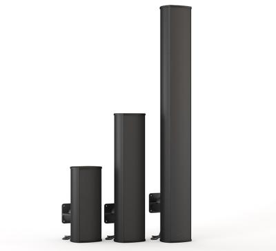 China 3 Inch IP65 Waterproof Outdoor Column Speakers 40W/20W 100V/8ohm Line All Aluminum Wall Mount Column Loudspeaker for Park, Railway Station, Church & Exhibition Center for sale