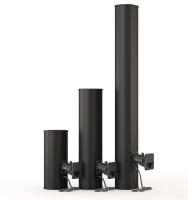 China 3 Inch IP65 Waterproof Outdoor Column Speakers 40W/20W 100V/8ohm Line All Aluminum Wall Mount Column Loudspeaker for Park, Railway Station, Church & Exhibition Center for sale