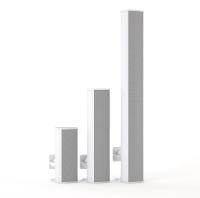 China 3 Inch IP65 Waterproof  Column Speakers 80W/40W 100V/4ohm Line All Aluminum Wall Mount Installation for sale