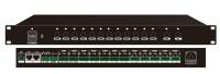 China 12-channel Zone Selector 2 RJ45 Interfaces for Microphone Connection 24V DC Backup Power Function Fire Alarm System OEM ODM for sale