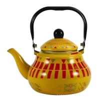 China Gas Stove Enamel Kettle Custom Color Eco Friendly Tea Kettle Teapot 08L 12L 15L 20L 25L Daily Environmentally Friendly for sale