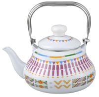 China Gas Stove Enamel Kettle Custom Color Eco Friendly Tea Kettle Teapot 08L 12L 15L 20L 25L Daily Environmentally Friendly for sale