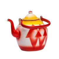 China Eco Friendly No 321 Middle Eastern Style Enamel Kettle Teapot Coffee Pot Set Perfect for Hospitality Industry for sale
