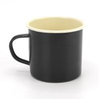 China 80000piecesYear Enamel Water Cup Set Iron Metal Enamel Mug Sublimation Blank Coating with High Temperature Logo Printing for sale