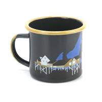 China 80000piecesYear Enamel Water Cup Set Iron Metal Enamel Mug Sublimation Blank Coating with High Temperature Logo Printing for sale