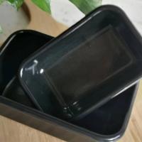 China Classical Style Japanese Korean Style Enamel Container 600ml 1000ml 1700ml 2500ml Food Storage Containers for sale