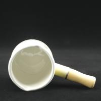 China Daily Single Handle Cooking Food Soup Pot Mini Enamel Saucepans Production 30 Days Lightweight Kitchen Cookware for sale