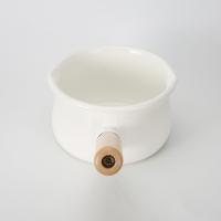 China OEM Rolled Edge Rim Enamel Casserole Pot Kitchen Enamel Coated Polished Cooking Pots for sale