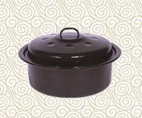 China Outdoor Camping Cookware Per Seasoned Baked Potato Turkey Oven Without Lid for sale