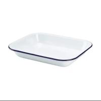 China Eco Friendly Enamelware Baking Tray Carbon Steel Bakeware Oven Dish For Commercial for sale