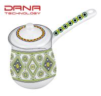 China Middle East Style Multi Size Enamel Coffee Pot Classic Turkish Saudi Style Pot Design for sale