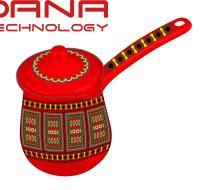 China Middle East Style Multi Size Enamel Coffee Pot Classic Turkish Saudi Style Pot Design for sale