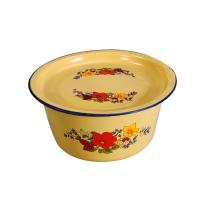 China Dia 10 12 14 16 18cm Daily Enamelware Enamel Bowls For Salad Soup Cake Noodles for sale