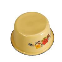 China Dia 10 12 14 16 18cm Daily Enamelware Enamel Bowls For Salad Soup Cake Noodles for sale