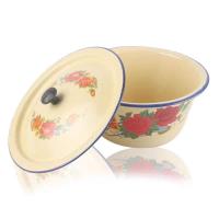 China Daily 34cm Nigeria Enamel Basin Washing Bowl Large Enamel Washing Basin Finger Bowl 80000pieces Year for sale