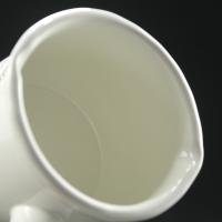 China Customized Color 550ml Enamel Casserole Pot Food Grade Enamel Milk Pan Korean Style for sale