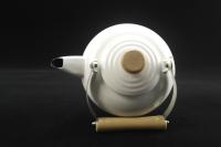 China Enamel Coffee Pot Pour Over Milk Water Jug Pitcher Barista Teapot Kettle 304 Stainless Steel Rim Capacity 1250ml 1400ml for sale