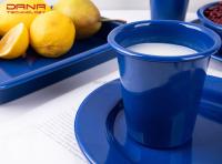 China Steel Rolled Edge Rim Enamel Steel Coffee Cup Camping Tumbler Mug for sale