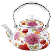 China Iron Kettle Enameled Teapot Enamel on Steel Water Kettles Suitable for Restaurants for sale