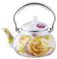 China Iron Kettle Enameled Teapot Enamel on Steel Water Kettles Suitable for Restaurants for sale