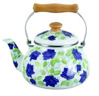 China Iron Kettle Enameled Teapot Enamel on Steel Water Kettles Suitable for Restaurants for sale