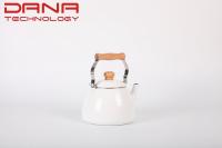 China Flower Theme Small Enamel Kettle Kitchen Tea Kettle Enamel Tea Pot for sale