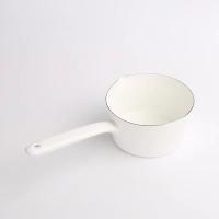 China Enamel Carbon Steel Saucepan Nonstick Metal Milk Pot 350ml 550ml 850ml 1150ml 1650ml for sale