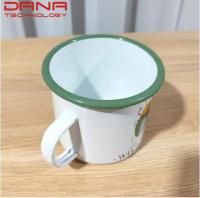 China High Temperature Logo Printing Enamel Tableware Set Lovely Honeybee Kids Dinnerware for sale