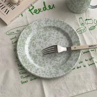 China Splash Ink Style Enamel Food Service Dish Plate 18cm 20cm 22cm 24cm 27cm Custom Color for sale