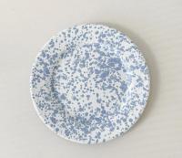 China Splash Ink Style Enamel Food Service Dish Plate 18cm 20cm 22cm 24cm 27cm Custom Color for sale