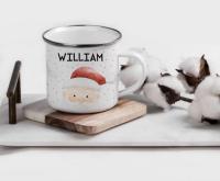 China Handmade Enamel Mugs Custom Color Printing Travel Mug Coffee Milk Tea Cup for sale