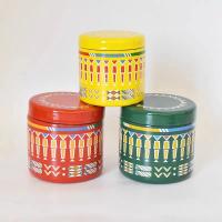 China Customized Color Enamel Metal Food Storage Pot Keeper Catcher 450ml 750ml 1100ml for sale