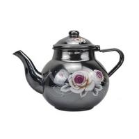 China Flower Theme Enamel Kettle Set Water Cup Set 250ml 350ml 500ml 650ml 740ml 1250ml 1400ml for sale