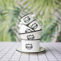 China Handmade Enamel Rolled Edged Dinnerware Metal Tableware Plates Sets With Custom Decal and High Temperature Logo Printing for sale