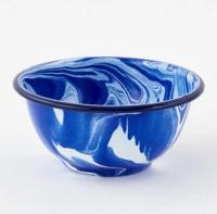 China Iron Type Carbon Steel Enamelware Custom Decal Metal Enamel Plates And Bowls For Dinner for sale