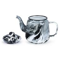 China Enamel Coating Stove Top Pour Over Pot Water Coffee Whistling Tea Kettle for sale